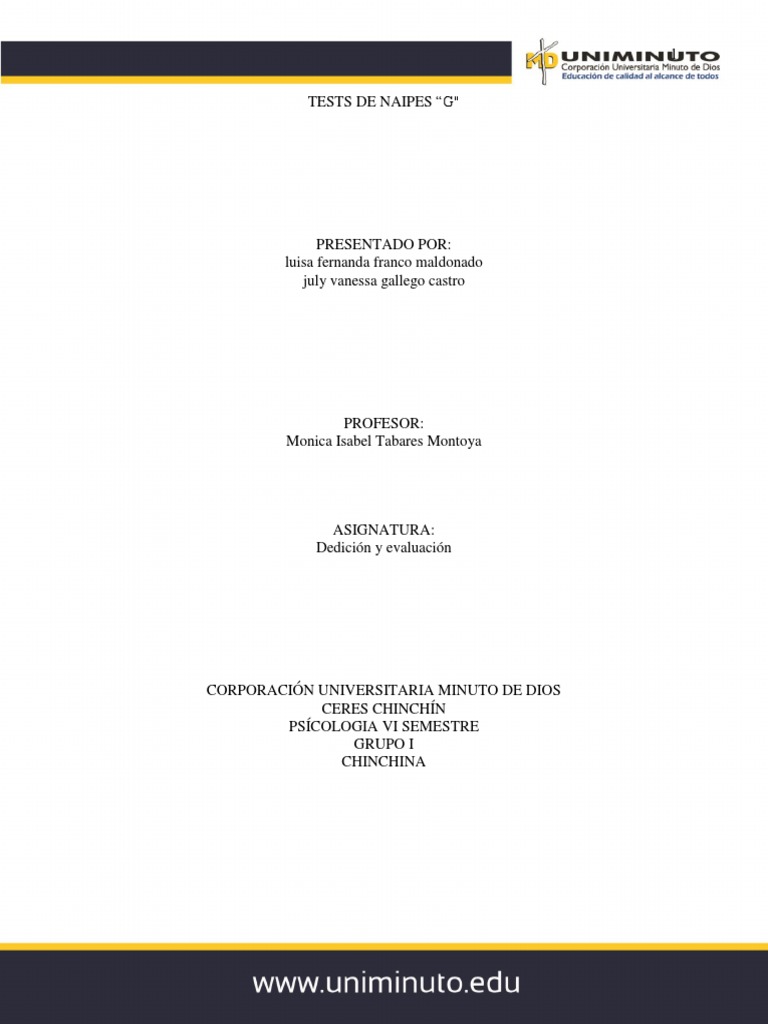 Resultados del Test de Naipes G | PDF | Inteligencia | Epistemología