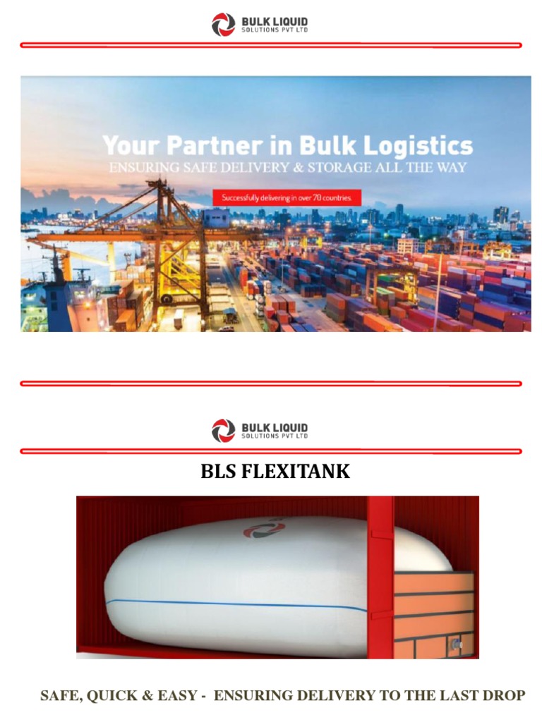 BLS Flexibag | PDF | Valve | Quality Management