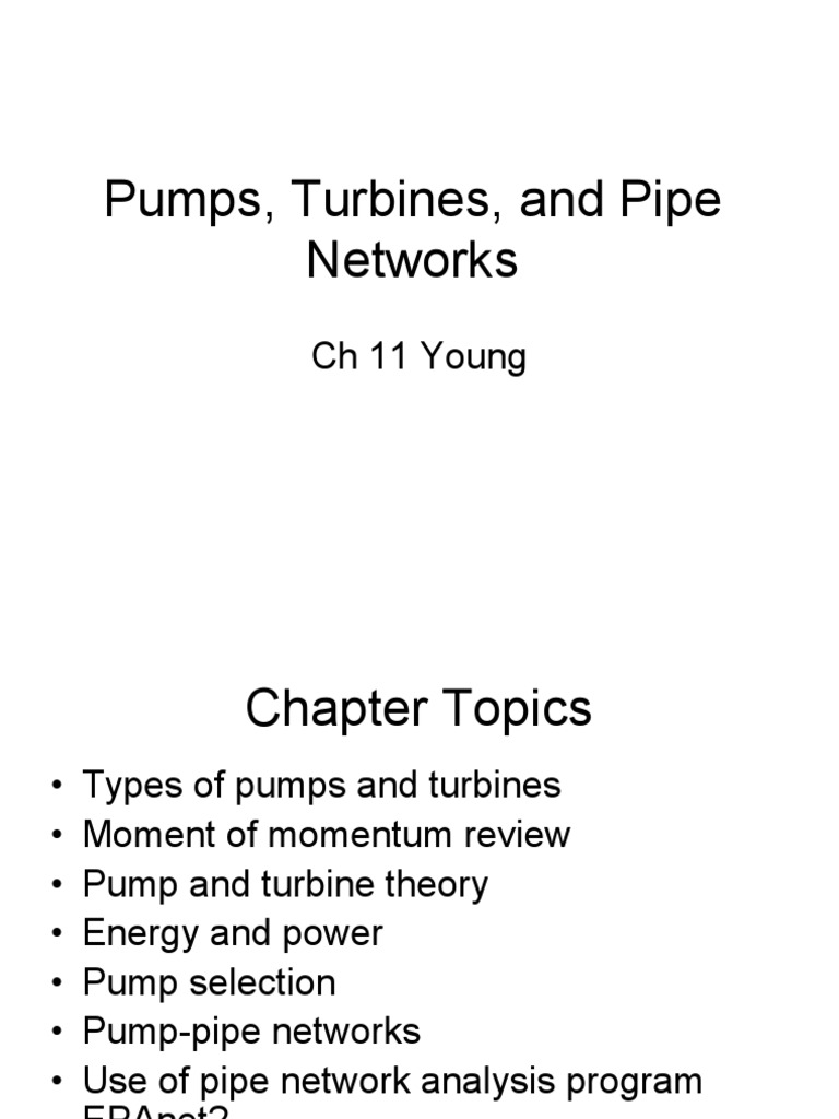 Civil Engineering: Pumps & Turbines | PDF | Turbomachinery | Pump