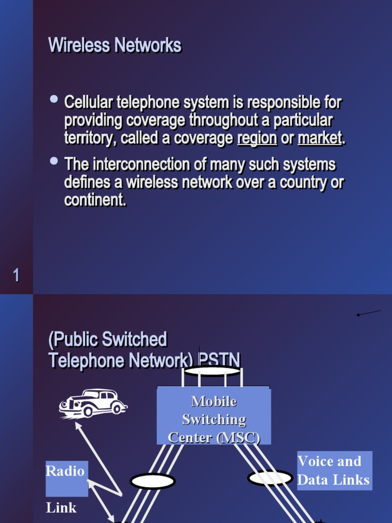 Wireless Networks Wireless Networks | PDF | Public Switched Telephone ...