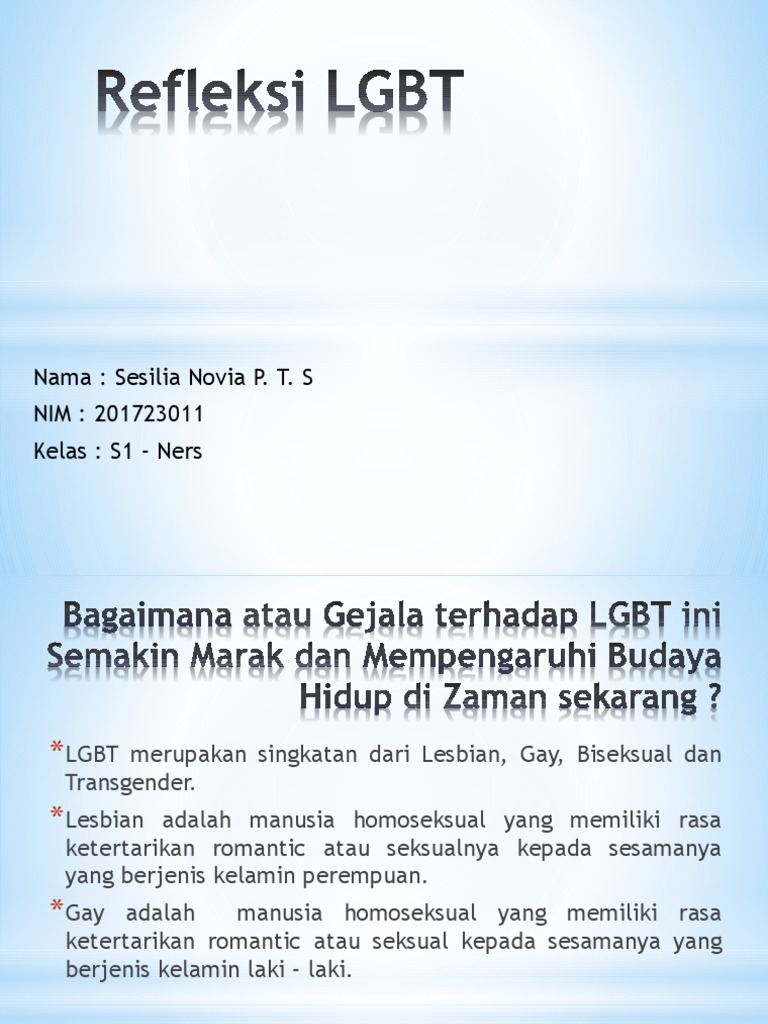 Refleksi LGBT | PDF