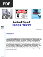 LOTO Flowchart Dec2011 | PDF | Prevention | Occupational Safety And Health