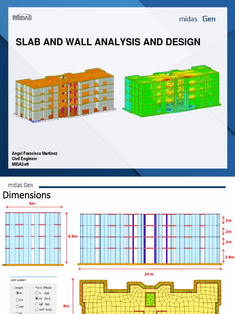 Gen Slab and Wall Tutorial 1492723667 PDF | PDF | Structural Load | Wall