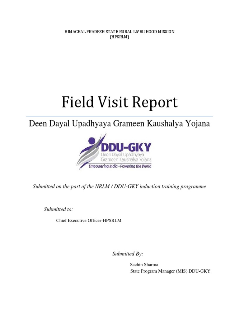 Field Visit Report | PDF | Business