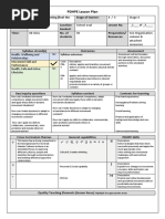 Lesson Plan Proforma | PDF | Lesson Plan | Educational Psychology