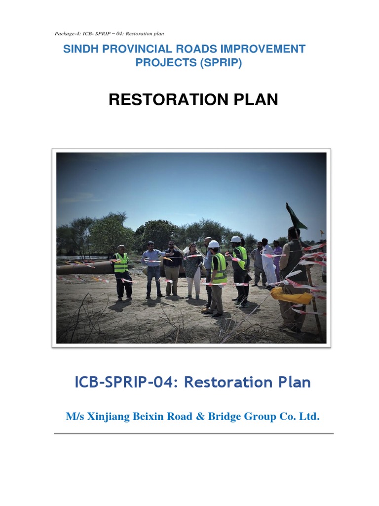 Sanghar to Mirpur Khas Restoration Plan | PDF | Occupational Safety And ...