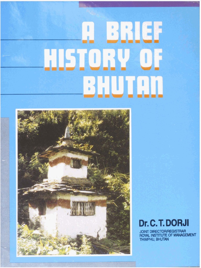 1996 A Brief History of Bhutan by Dorji PDF | PDF | Bhutan | Padmasambhava