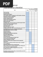 Windows Server Maintenance Checklist | PDF | Backup | File System