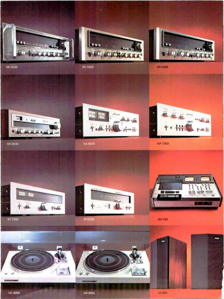 Vintage Stereo Catalog 1976 | PDF | Phonograph | Amplifier