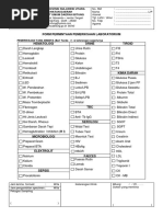 Form Permintaan Pemeriksaan Lab | PDF