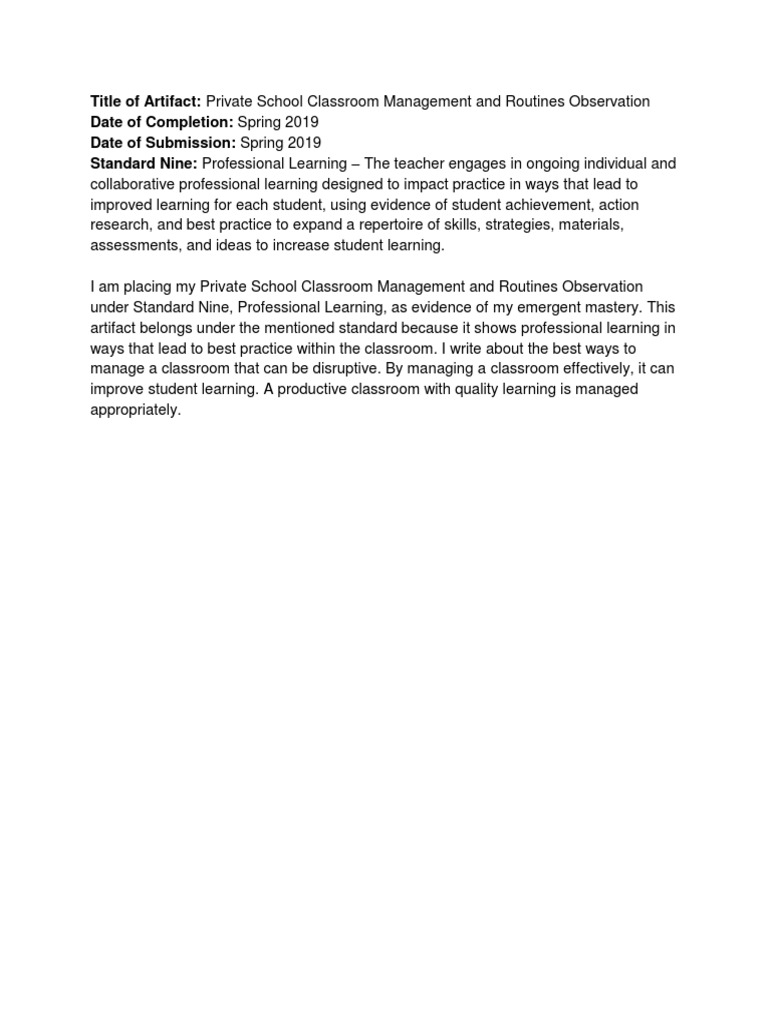 Rationale Template 2 | PDF