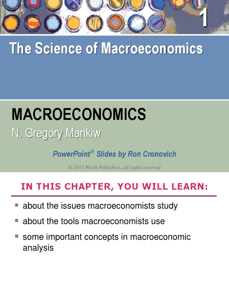 Mankiw Chapter 1 Science Of Macroeconomics Pdf Nominal Rigidity