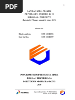 PT Pertamina Ru IV Cilacap | PDF