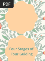 Four Stages of Tour Guiding | PDF