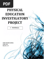 Football Project File Class 12 Physical Education | PDF | Lionel Messi ...