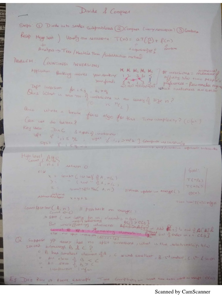 Divide and Conquer | PDF