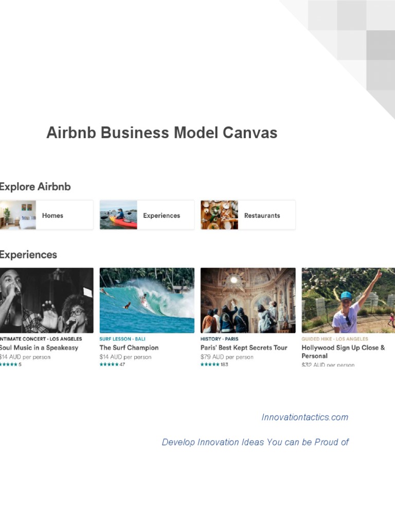 AirBNB Business Plan | PDF | Airbnb | Fee