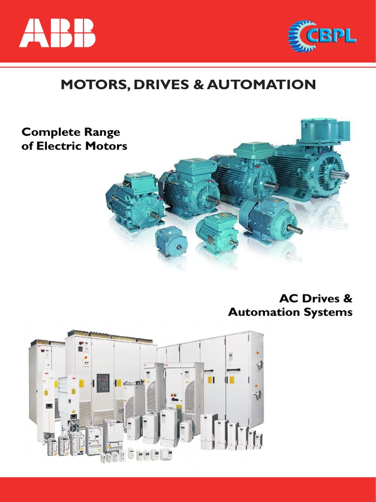 ABB Motors and Drives | PDF | Gear | Manufactured Goods