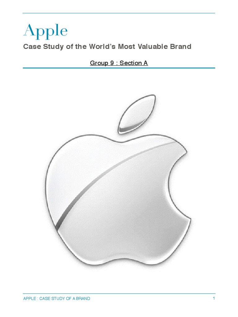 Apple - Case Study | PDF | Apple Inc. | Macintosh