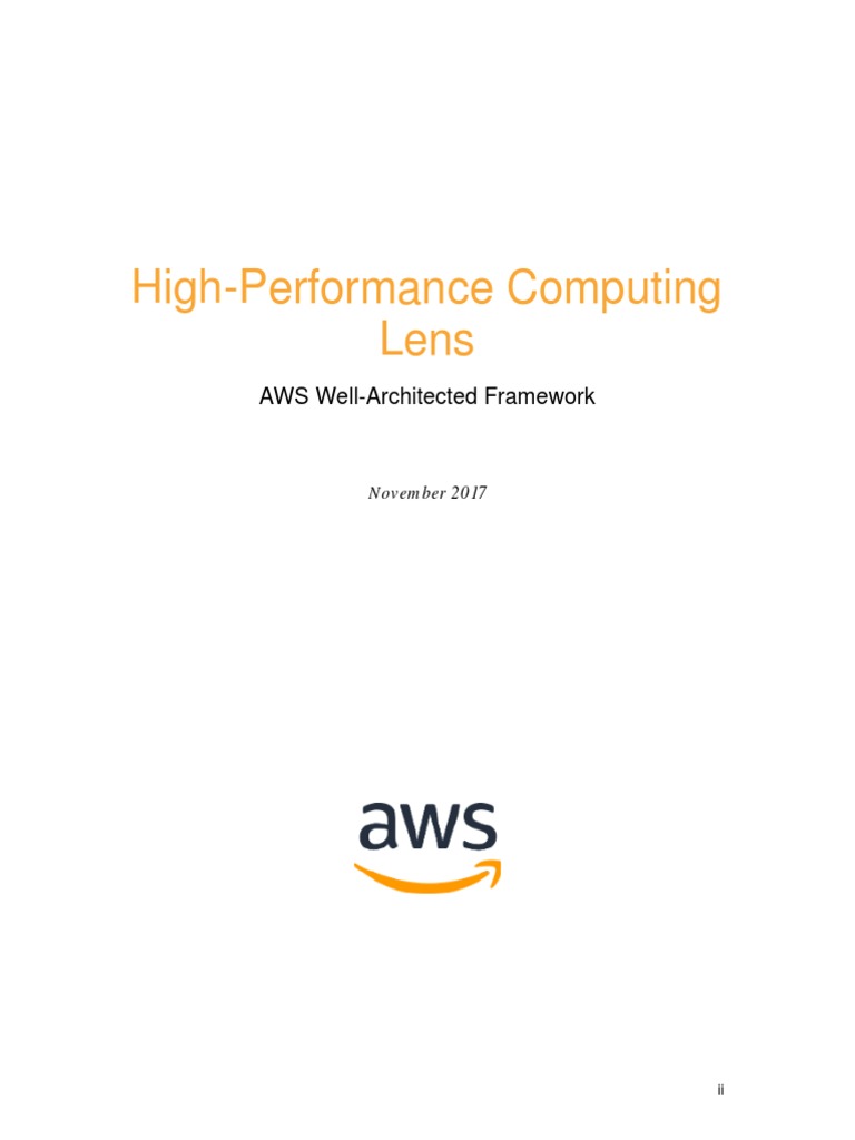 AWS High Performance Computing | PDF | Computer Cluster | Amazon Web Services