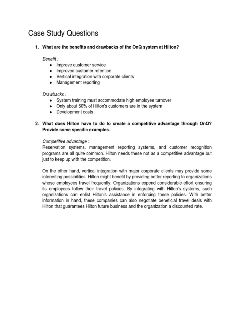 Case Study Questions | PDF | Privacy | Information Technology