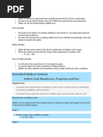 Contact Process for Sulfuric Acid Production | PDF | Sulfuric Acid ...