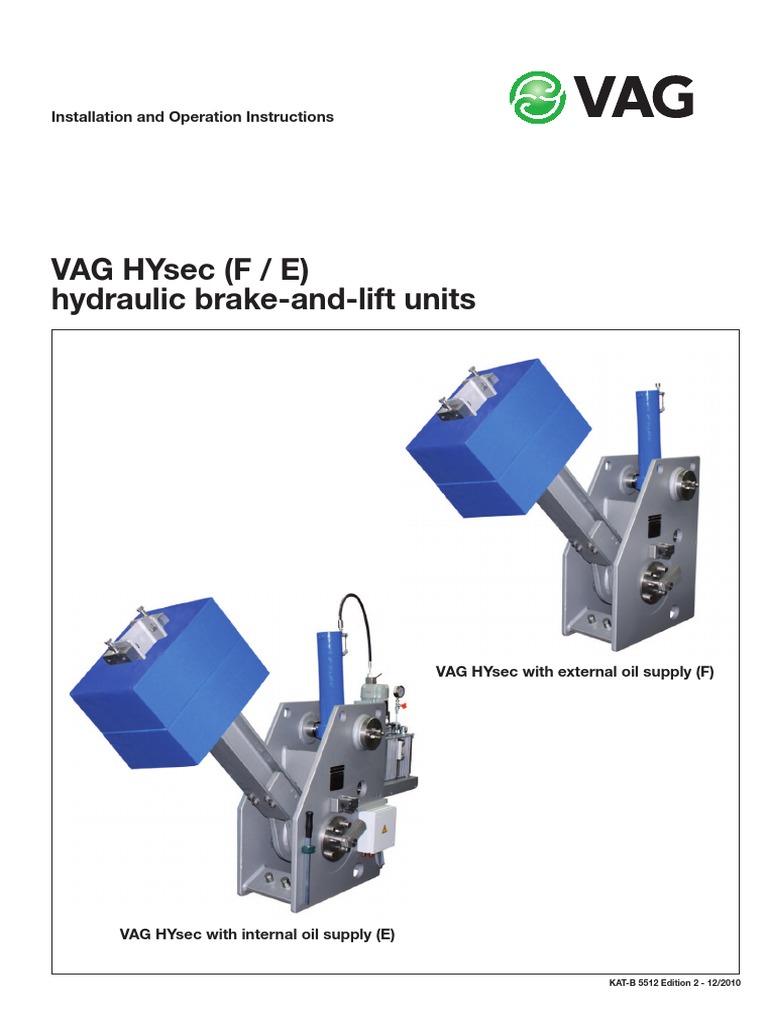 KAT B 5512 HYsec Edition2 en 12 10 | PDF | Valve | Pump