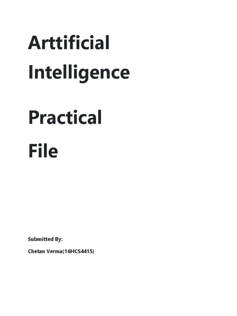 Artificial Intelligence | PDF | Formalism (Deductive) | Syntax