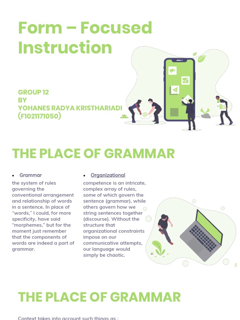 Methodology Form-Focused Instruction | PDF | Fluency | Vocabulary