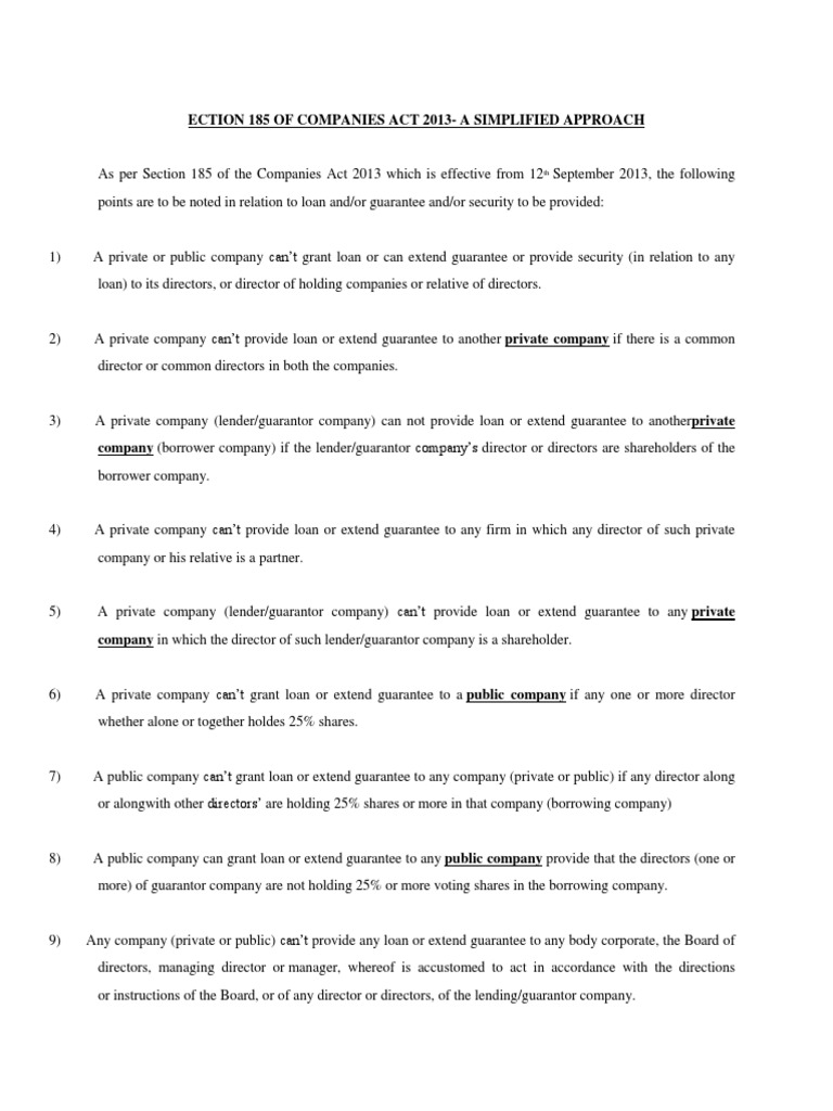 Corporate Guarantee Norms | PDF | Loans | Guarantee