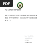 Senior High School Sample Thesis | PDF