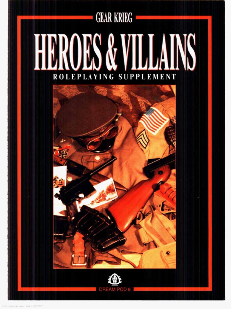 Gear Krieg Heroes - and - Villains - RPG PDF | PDF