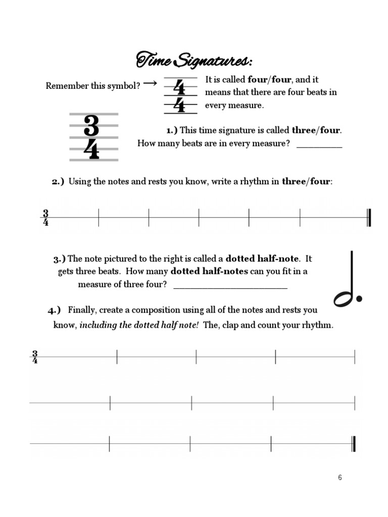 Composition Example | PDF | Rhythm And Meter | Musical Forms