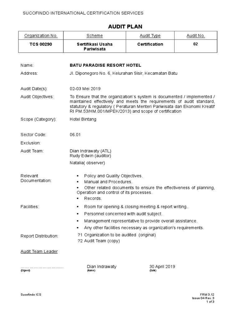 Form Pelaporan Ukl Upl | PDF | Audit | Service Industries