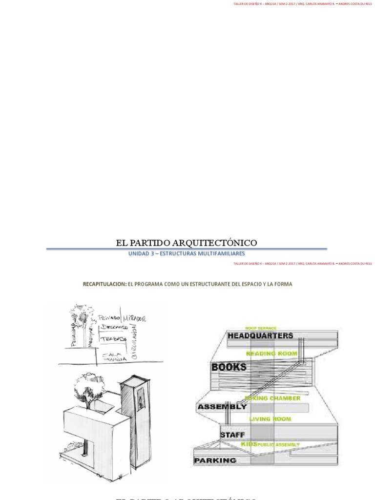 El Partido Arquitectónico en Diseño | PDF | Diseño | Science