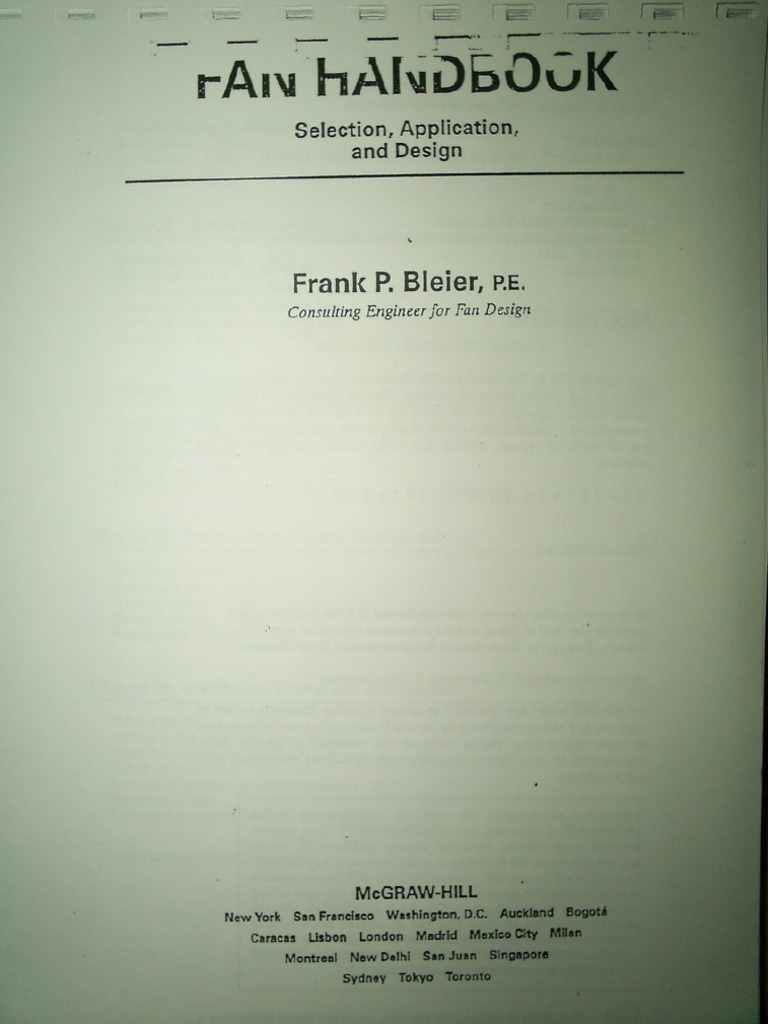 Fan Handbook PDF | PDF