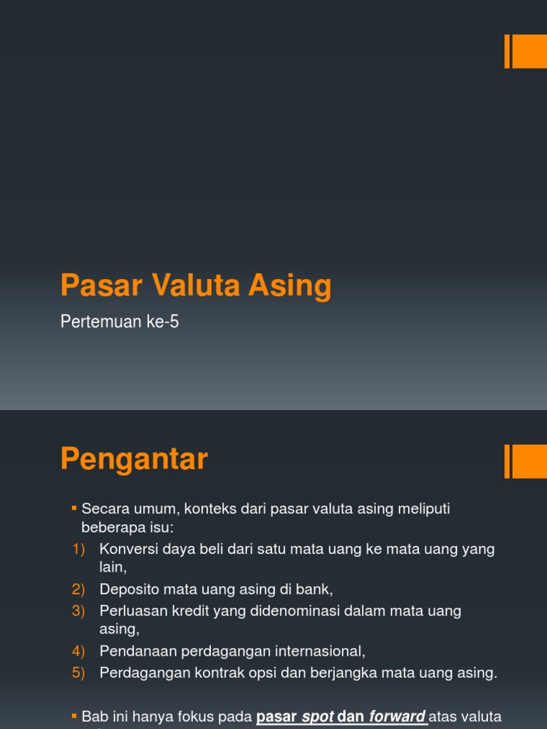 4.pasar Valuta Asing | PDF