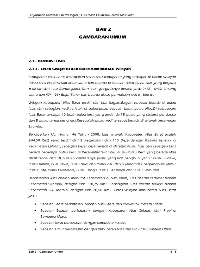 BAB 2 Gambaran Umum | PDF