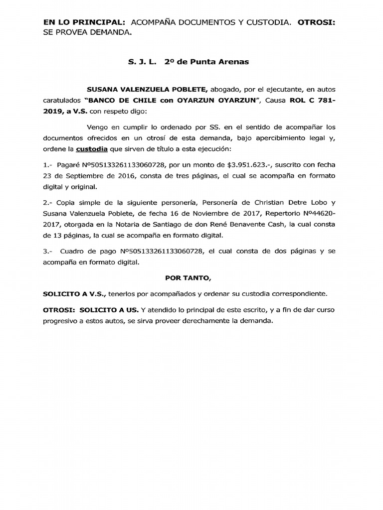 Acompaña Documentos | PDF