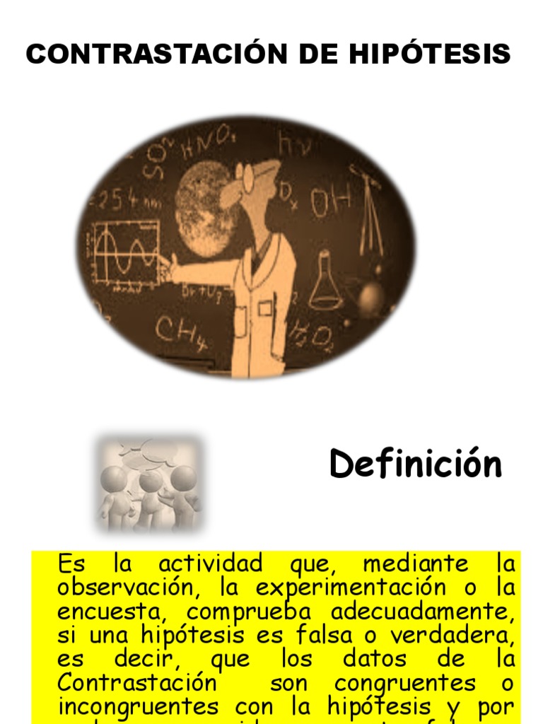 Definición y Métodos de Contrastación | PDF | Muestreo (Estadísticas ...