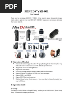 Sq11 Full HD 1080p Mini DV Camera Manual - 025 | PDF | Electronic ...