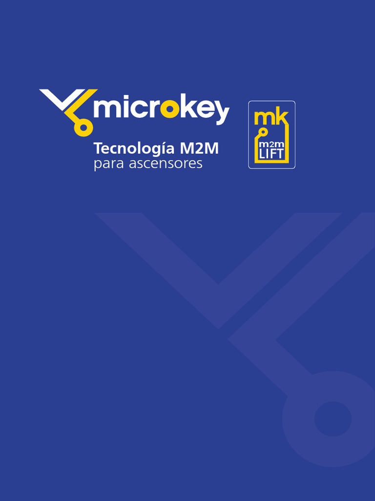 Dossier M2mlift Microkey TRACK GSM | PDF | Gsm | Red Telefónica Conmutada