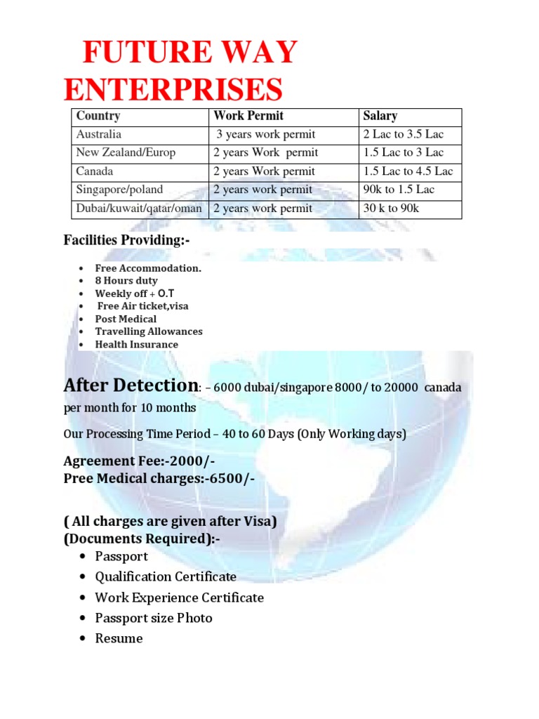 Future Way Enterprises: After Detection | PDF