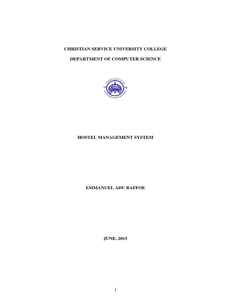 Hostel Management System Full Project 1 | PDF | Software Testing | Unit ...