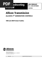 Allison Transmission 30004000 Series Fault Code List - Download PDF ...