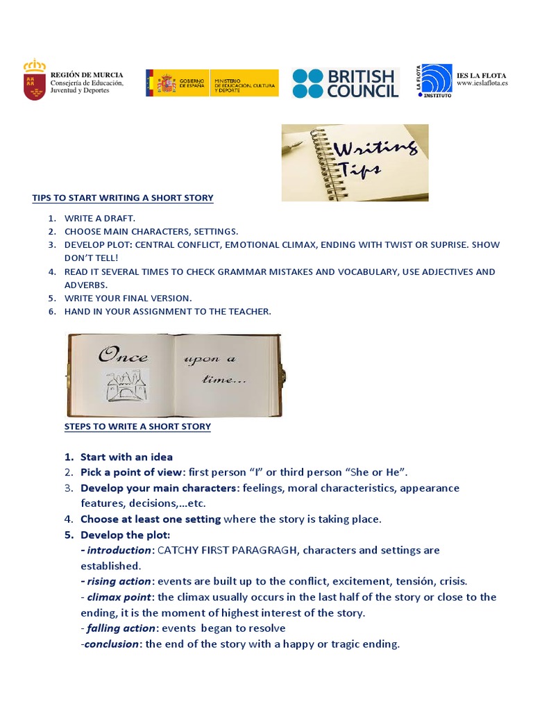 How To Write A Short Story | PDF | Linguistics