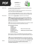 Spanish 1 - Sample Dialogues & Practice With Writing Rubric | PDF ...