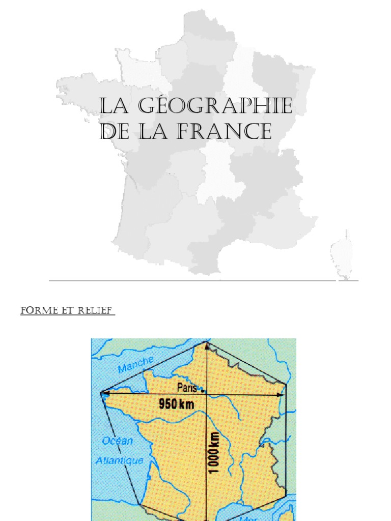 Géographie de la France et ses régions | PDF