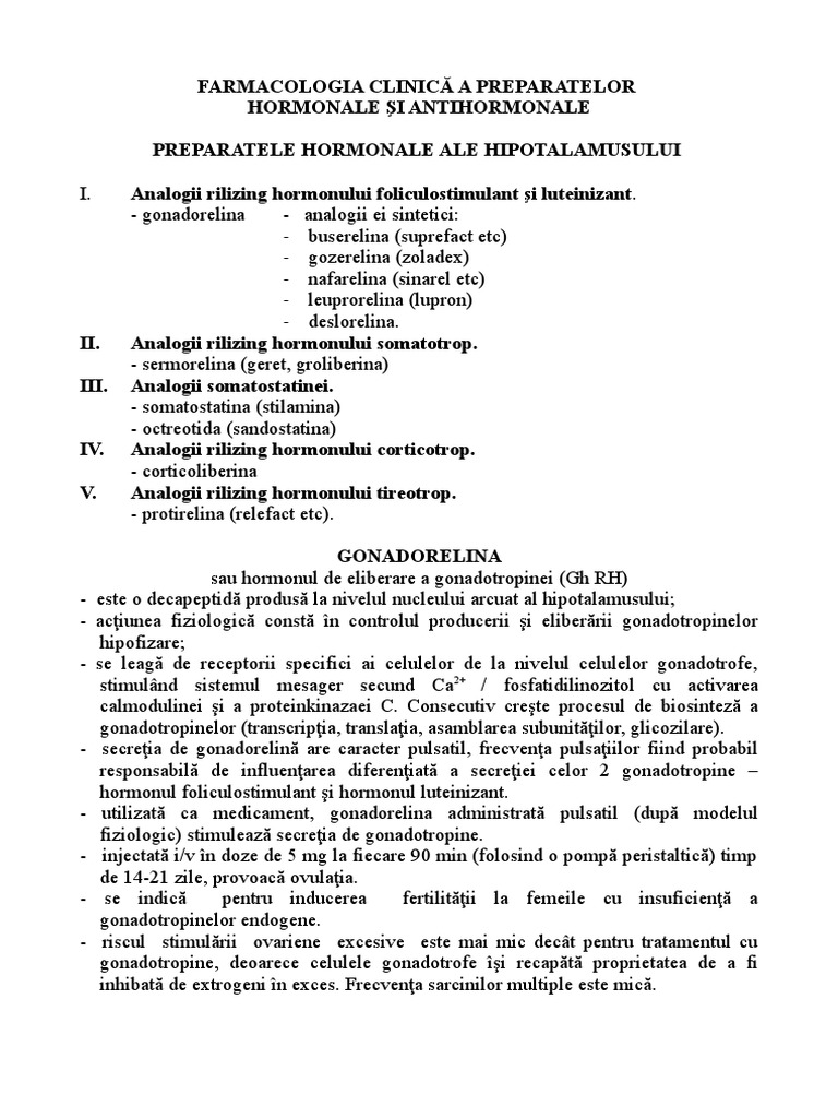 106 Hormonii | PDF