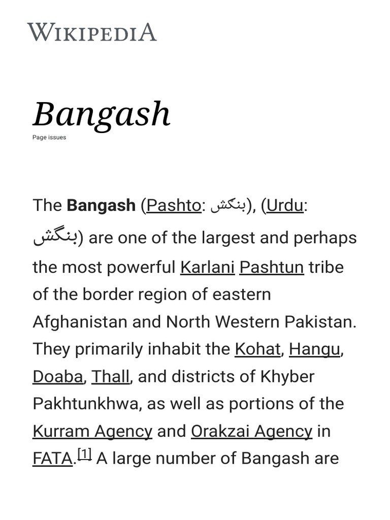 Bangash History | PDF | Khyber Pakhtunkhwa | Pakistan